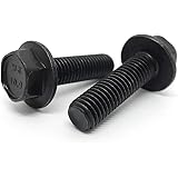 Amazon.com: 10 PCS M12-1.75x40 MM Metric Hex Flange Bolts Grade 10.9 Screws Phos & Oil ...