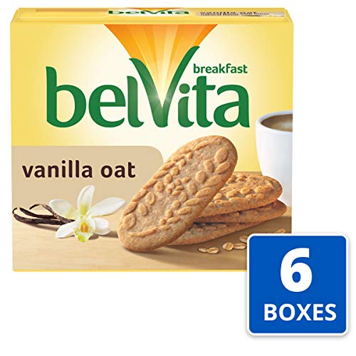 belVita Breakfast Biscuits, Vanilla Oat Flavor, 30 Packs (4 Biscuits ...
