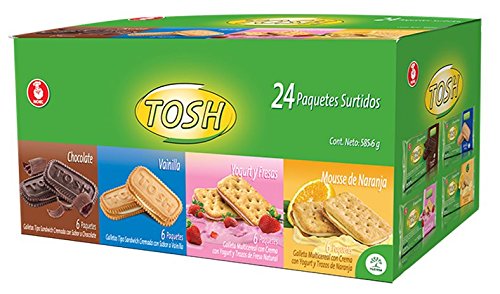 Amazon.com: Tosh Cracker Assorted 36Oz (Pack of 36 un)