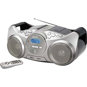 Amazon.com: GPX BCDW9815CNP CD/MP3/WMA Boombox with XM-Ready AM/FM ...