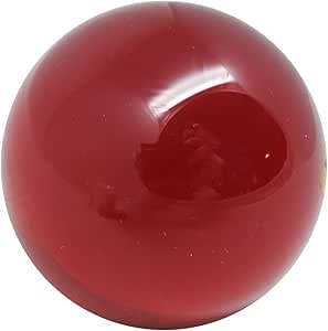 Amazon.com: Ruby Red Acrylic Contact Juggling Ball - 76mm: Toys & Games