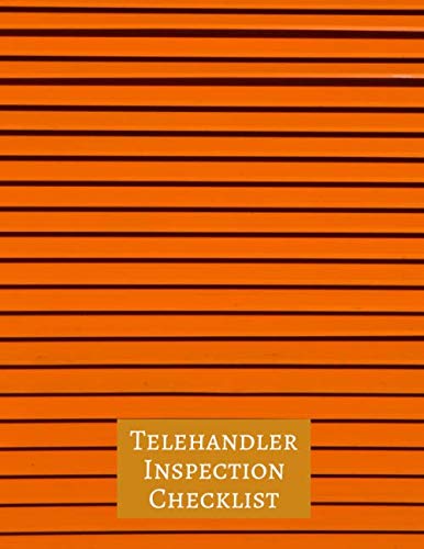 Telehandler Inspection Checklist: Telescopic Handler Record Log Book ...