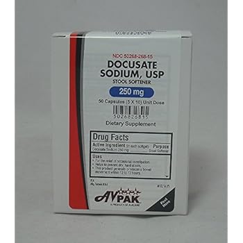 Amazon.com: Docusate Sodium Liquid Stool Softener Laxative - 16 fl. oz ...