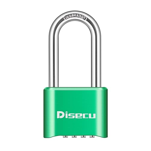 1 Pack disecu Heavy Duty 4 Digit Combination Lock, 2.5 Inch Long ...