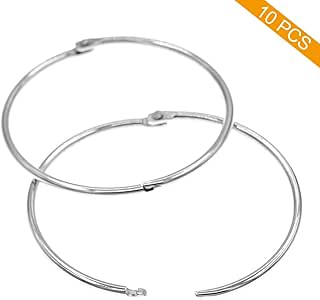 Amazon.com: Coideal Extra Large Metal Book Rings/Loose Leaf Binder ...