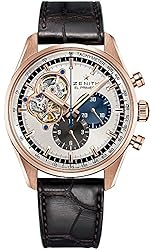 Amazon.com: Zenith Men's 031930681.21C Pilot Analog Display Swiss ...