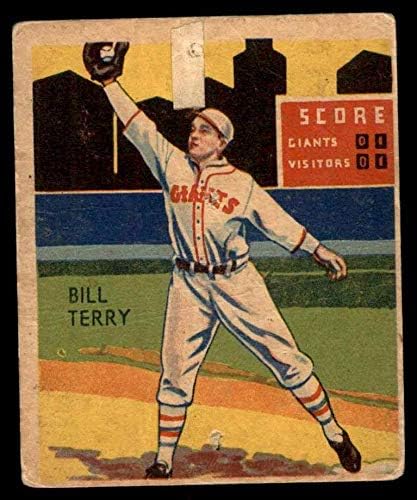 Amazon.com: 1935 Diamond Stars # 14 Bill Terry New York Giants ...