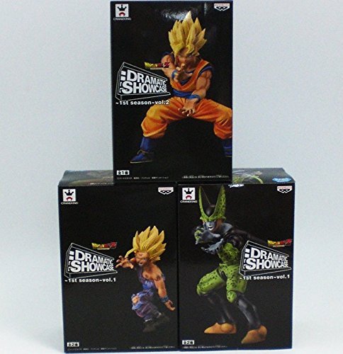Dragon ball Z Dramatic Show Case 1st Season vol.1&2 set of 3 - Want It All