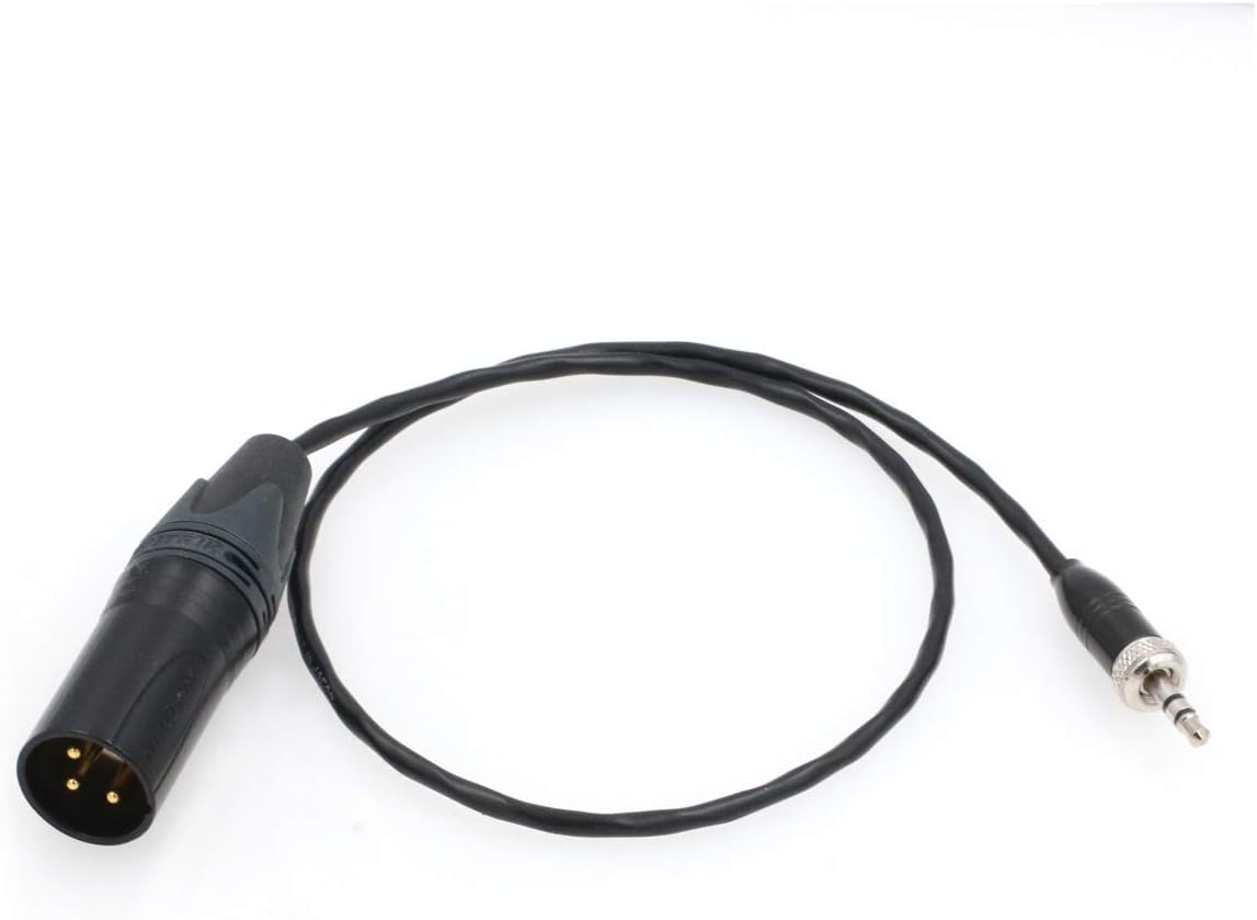 SZRMCC Locking 3.5mm TRS Plug to XLR 3 Pin Male Microphone Cable for ...