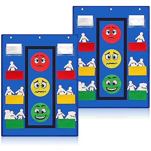 Panelee Classroom Behavior Chart Stoplight Behavior Pocket Chart for ...