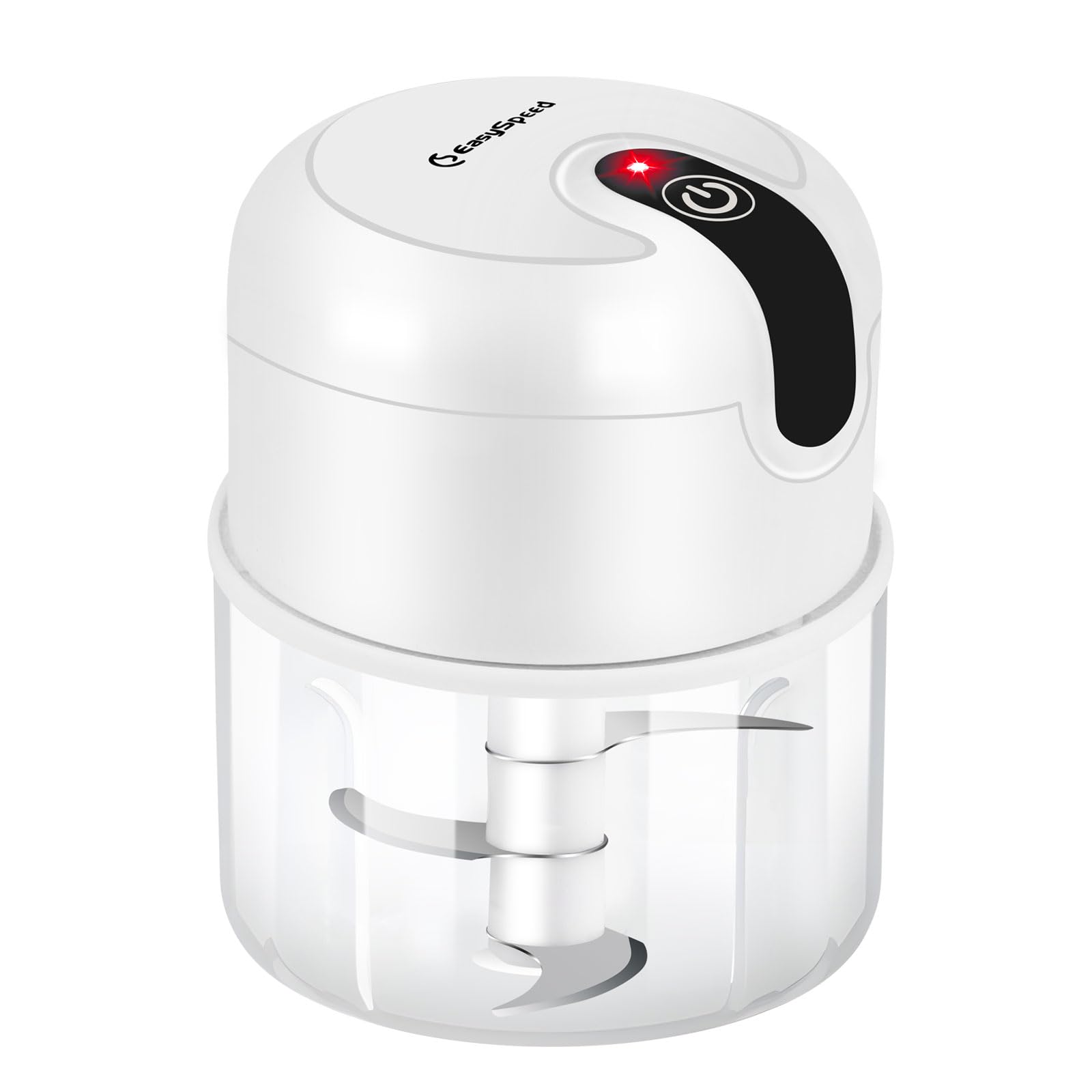 EASYSPEED Electric Garlic Chopper 1Cup, Mini USB Charging Wireless Food ...