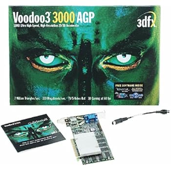 Amazon.com: 3dfx Voodoo3 3000 AGP Graphics Accelerator: Electronics