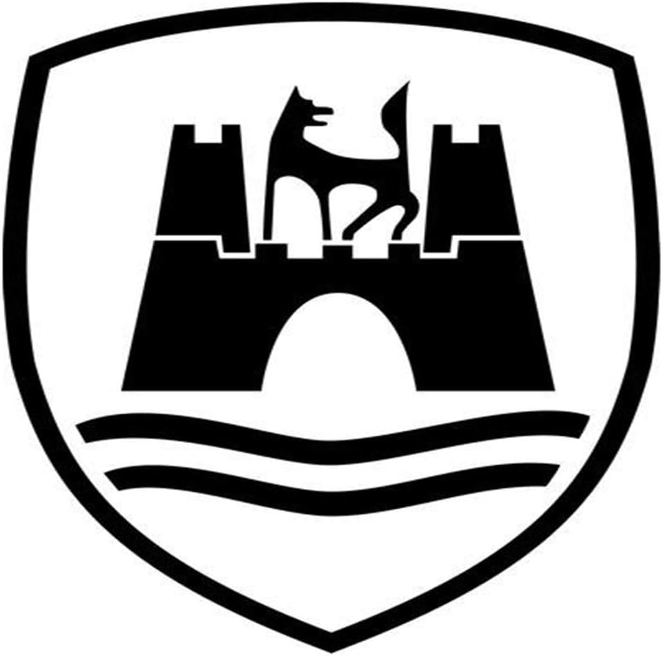 Amazon.com: Wolfsburg Germany Coat Of Arms Printed Decal Sticker - 5 ...