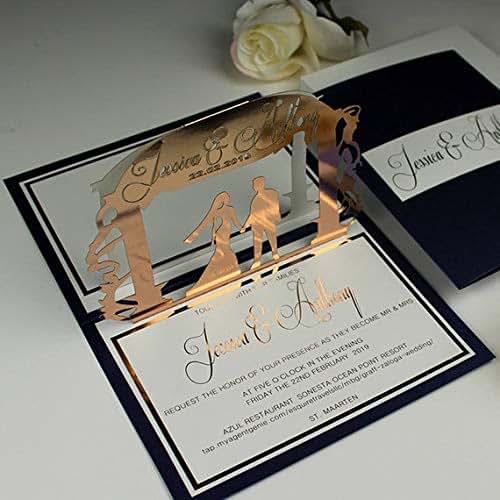 Amazon.com: Pop up wedding invitations: Handmade