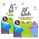 Amazon.com : Lil' Labels Clothing, Write on Name, No Iron, Washer ...