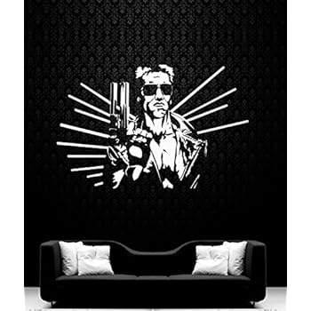 Terminator Wall Decal Vinyl Sticker Interior Home Door Sticker Bedroom ...
