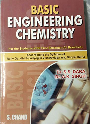 Basic Engineering Chemistry: S. S. Dara: 9788121923545: Amazon.com: Books
