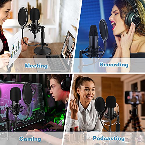 Audio Interface YOTTO USB Microphone - Professional Condenser Mic For ...