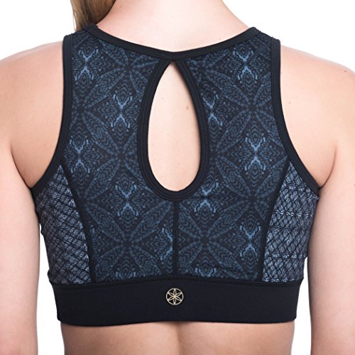 Gaiam Women’s Strappy Racerback Bralette – Performance Yoga Sports Bra ...