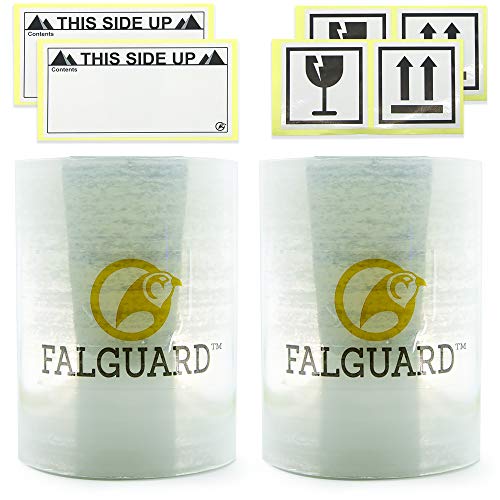 Falguard Stretch Wrap Refills Rolls – Clear Plastic Cling Wrap Film for ...