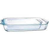 Amazon.com: Pyrex Basics Clear Glass Baking Dishes - 2 Piece Value-Plus ...