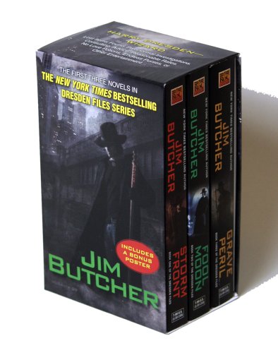 Jim Butcher Boxed Set (The Dresden Files, Books 1-3): Butcher, Jim ...