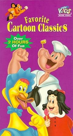 Amazon.com: Favorite Cartoon Classics [VHS]: Favorite Cartoon Classics ...