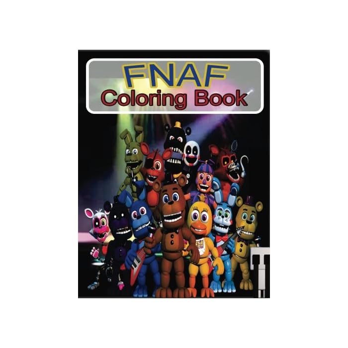 Buy FNAF coloring book: Five Nights At Freddy's Coloring Book (Color in ...
