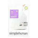 Amazon.com: simplehuman Code G Custom Fit Drawstring Trash Bags in Dispenser Packs, 30 Liter / 8 ...