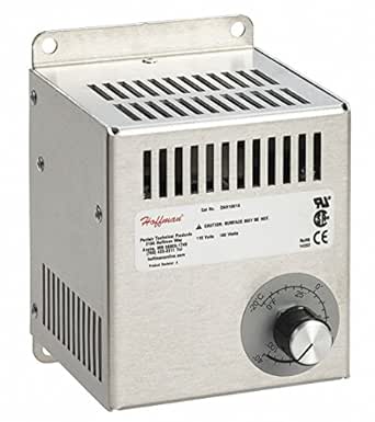 Hoffman Fan Forced Enclosure Heater, Thermostat 0° to 100°F, 120VAC ...