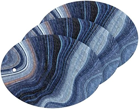 Dish Sponges,Streamlined Blue Marble Kitchen Non-Scratch Scrub Sponges ...
