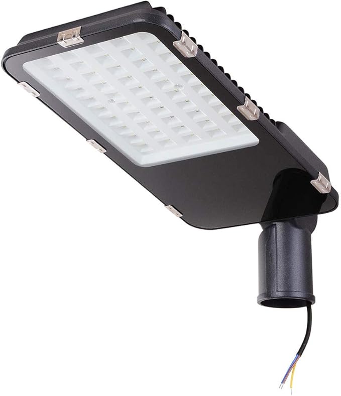 DELight 50W LED Road Street Pole Light 5000LM IP65 6500K Outdoor Area ...