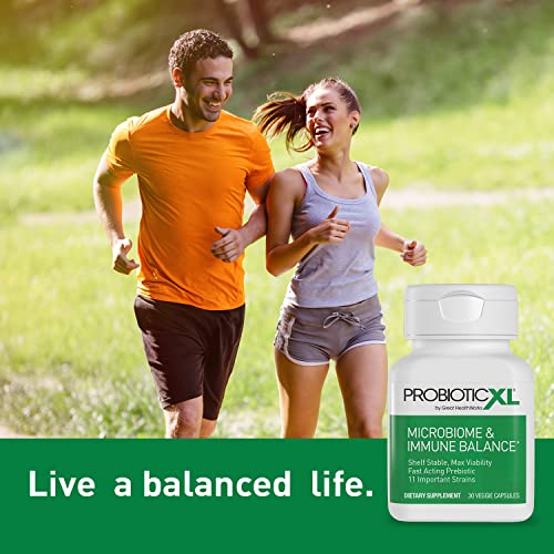 OmegaXL Shelf Stable Probiotic & Prebiotic Blend 11 Strains, Promote ...