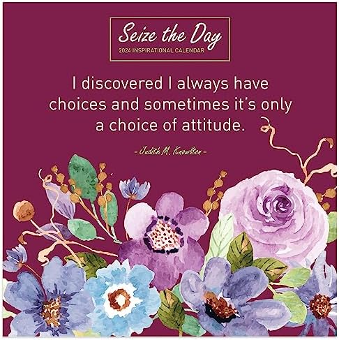 سعر TF PUBLISHING 2024 Seize the Day Mini Calendar | Large Grids for ...