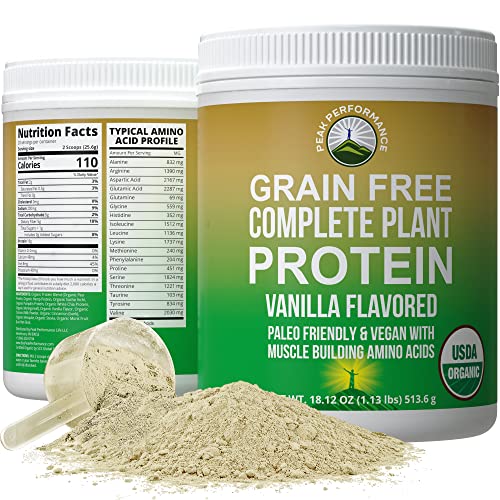 Organic Paleo Grain Free Plant Based Protein Powder. Complete Raw ...