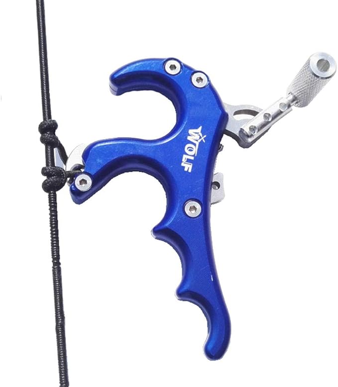 ZSHJG Bow Release Trigger Thumb Compound Bow Button Release Aid Grip ...