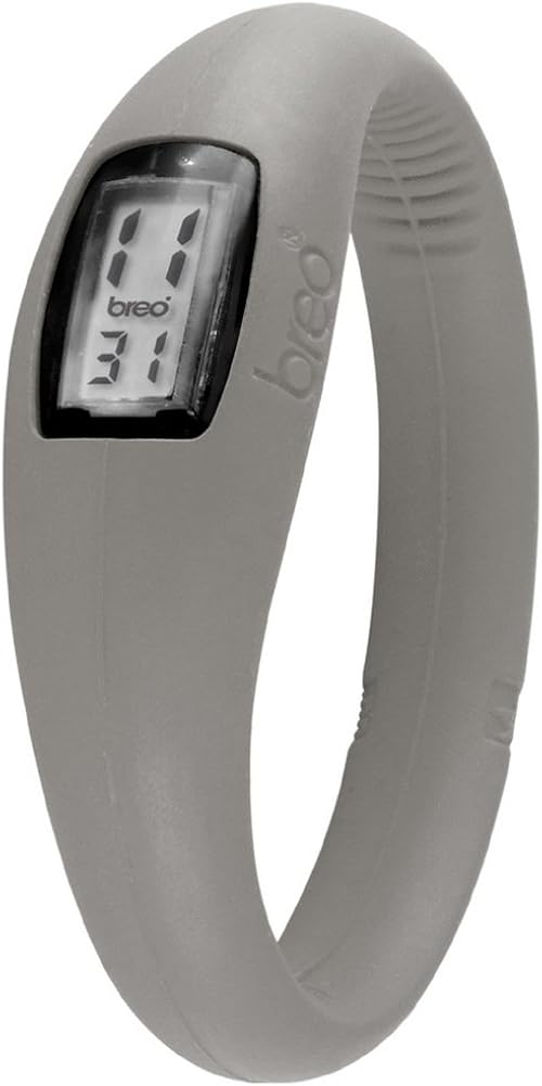 Breo Roam XL Unisex Rubber Digital Watch Grey Small 16cm: Amazon.co.uk ...