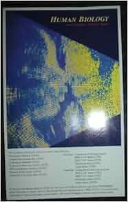 Human Biology: 9780697056351: Medicine & Health Science Books @ Amazon.com