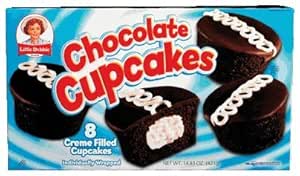 Amazon.com: Little Debbie Chocolate Cupcakes 14.83 Oz (6 Boxes ...