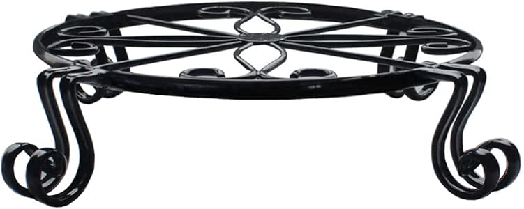 Amazon.com : Black Plant Stand for Flower Pot Heavy Duty Potted Holder ...