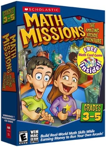 Math Missions Grades 3-5 With Free Math Card Game: Amazon.ca: Software