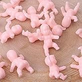 Amazon.com: Mini Plastic Babies for Party Favor Decor Party Decorations ...