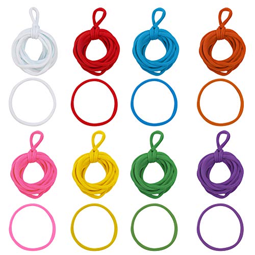 192 Pieces Loom Potholder Loops Refill 7 Inch Weaving Loom Loops ...