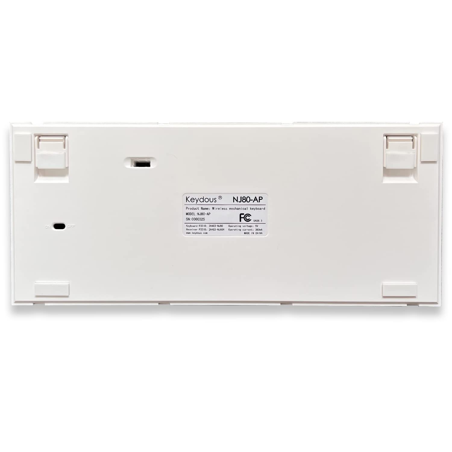 Mua keydous NJ80-AP Wireless Mechanical Keyboard with Knob Bluetooth 5. ...