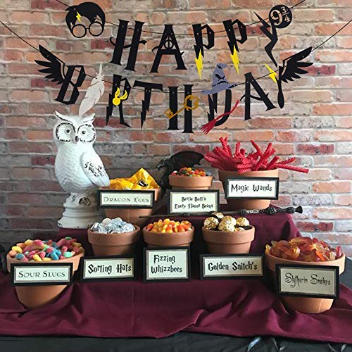 Harry Potter Happy Birthday Banner