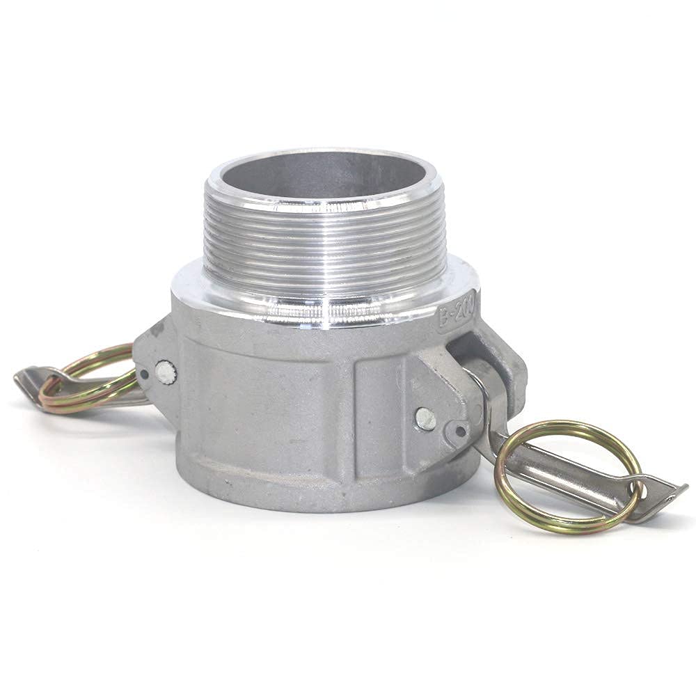 Mua 2 pcs Aluminum cam lock fittings (2" Part B) cam groove hose ...