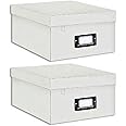 Amazon.com: Pioneer Photo Albums B-1S Photo Storage Box (White Bundle ...