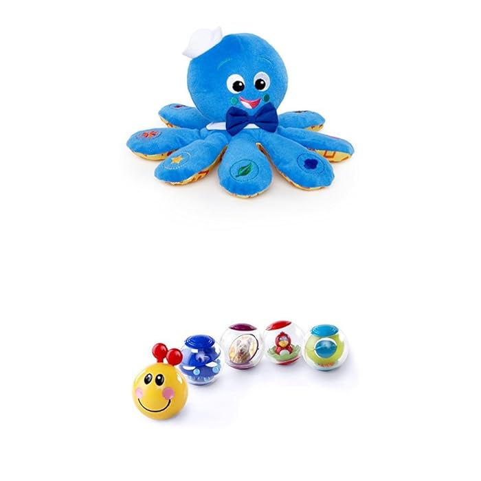 Buy Baby Einstein Octoplush Plush Toy & Baby Einstein Roller-pillar ...