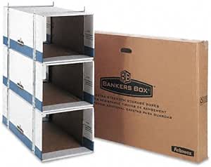 Amazon.com : Fellowes 00524 Bankers Box Stax Cubes Letter/Legal - 6 ...