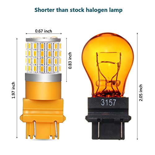 PHINLION Super Bright 3014 72-SMD 3056 3156 3157 4114 4157NAK 5702AK ...